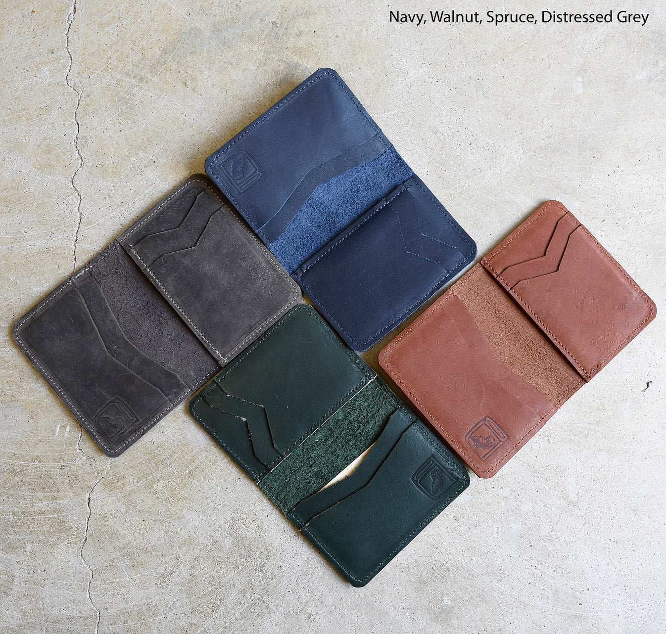 Bi-Fold Leather Wallet – BuboHandmade