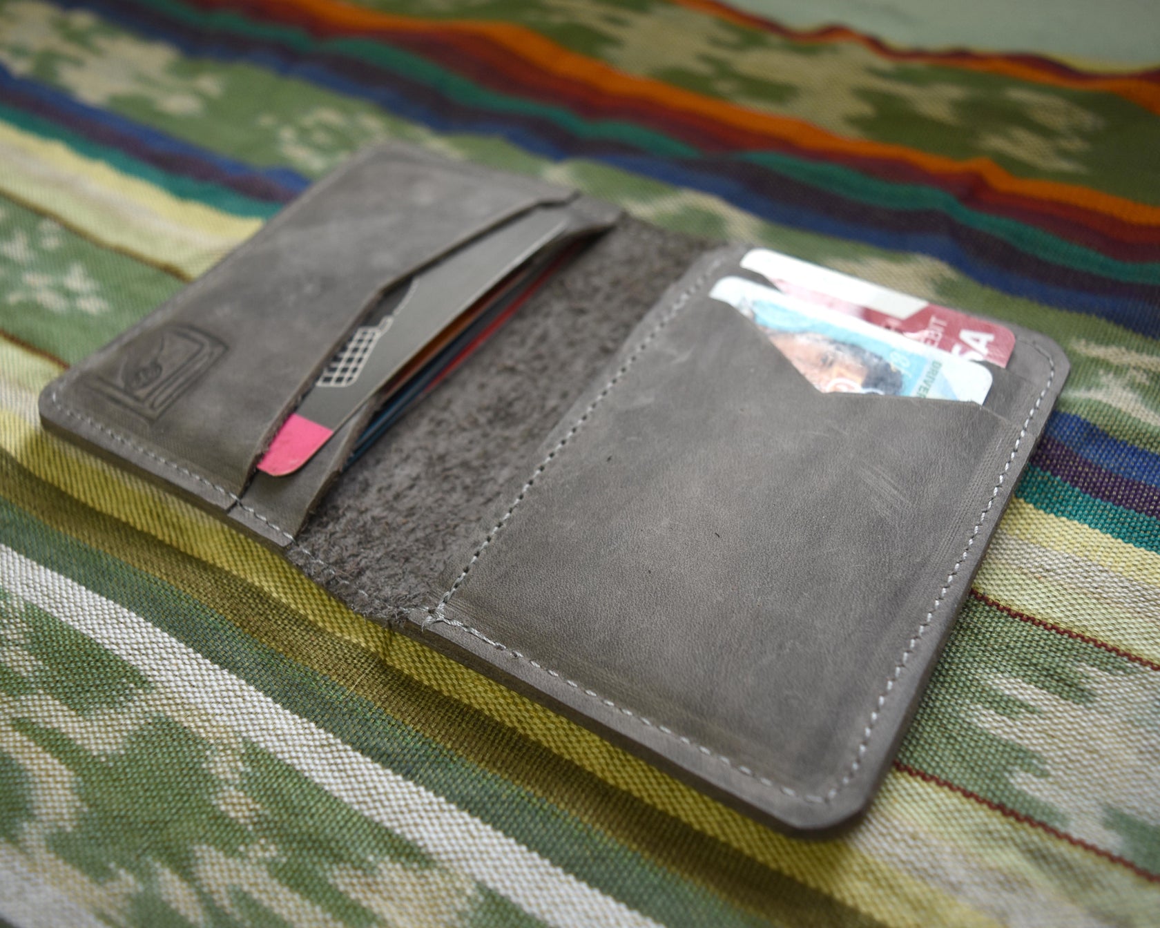 Bi-Fold Leather Wallet – BuboHandmade